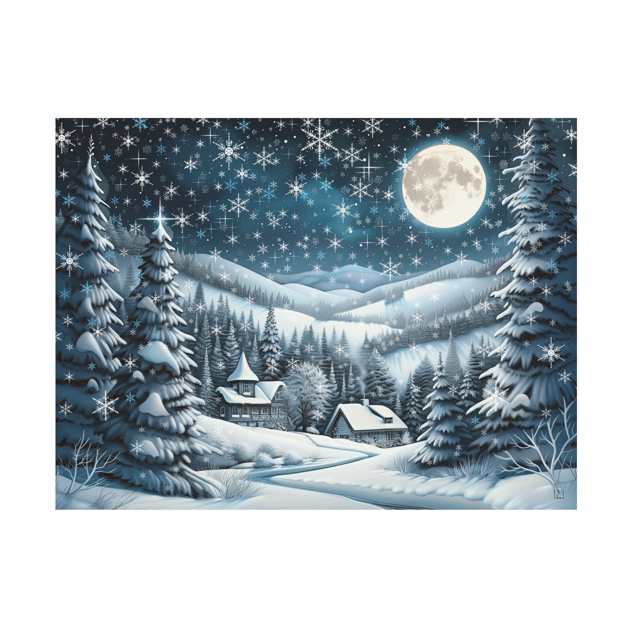 Winston Porter Michael David Ward Winterscape Canvas Art | Wayfair