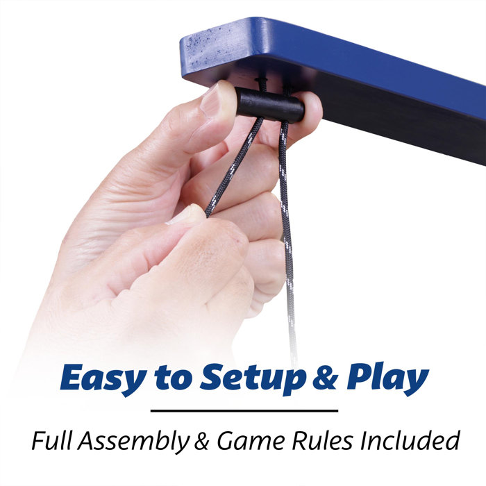 GoSports Hook21 Ring Swing Game - Indoor or Outdoor Ring Toss Game with ...