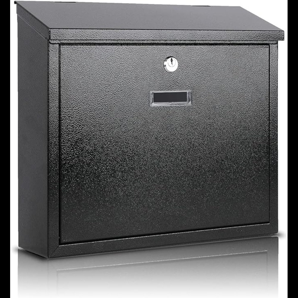 Invenitiah Xydled Mail Boxes With Key Lock,Locking Mailbox Wall Mounted ...