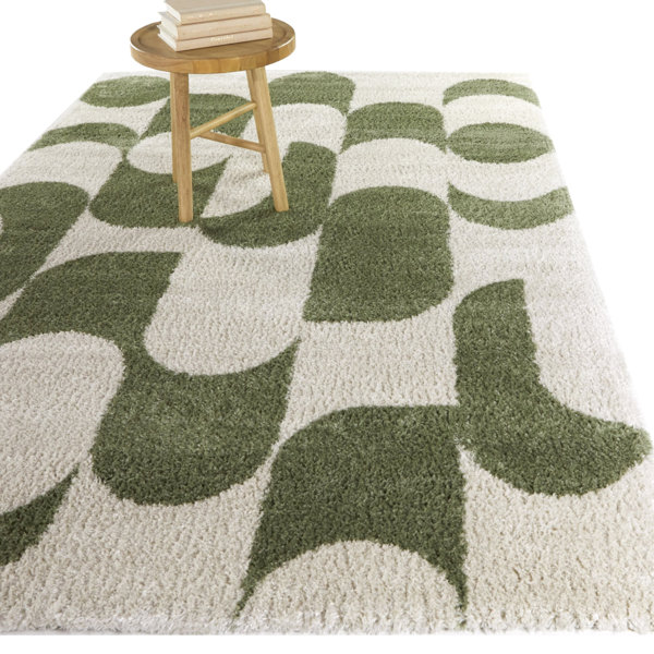Balta Cesaire Recycled P.E.T. Green Rug | Wayfair