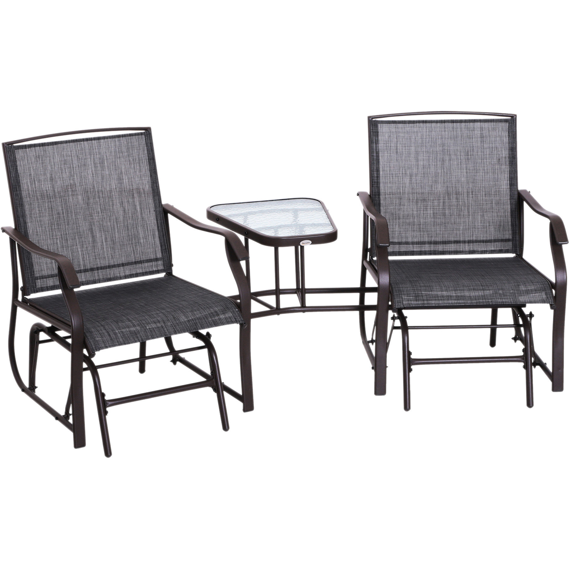 Ebern Designs Grey Outdoor With Stable Construction And Table Garden ...