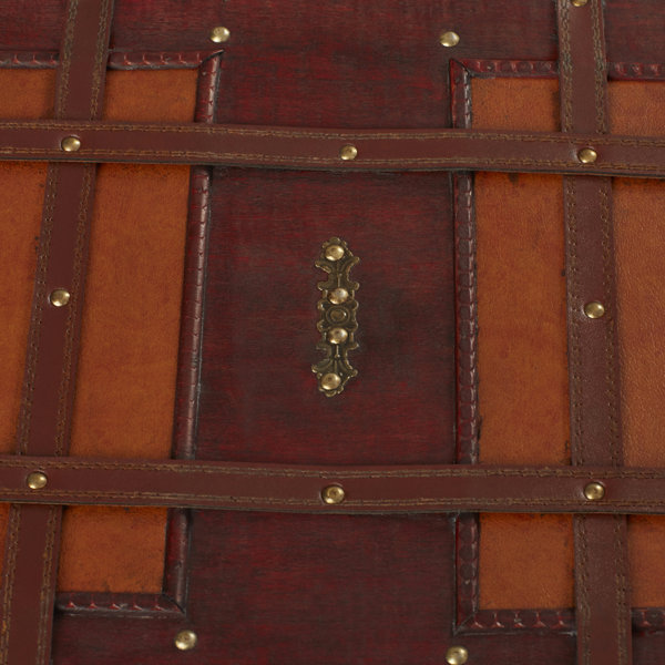 World Menagerie Zemrane Vintage Trunk & Reviews | Wayfair