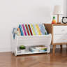August Grove® White Butterfly Book Caddy V-type Desktop Storage ...