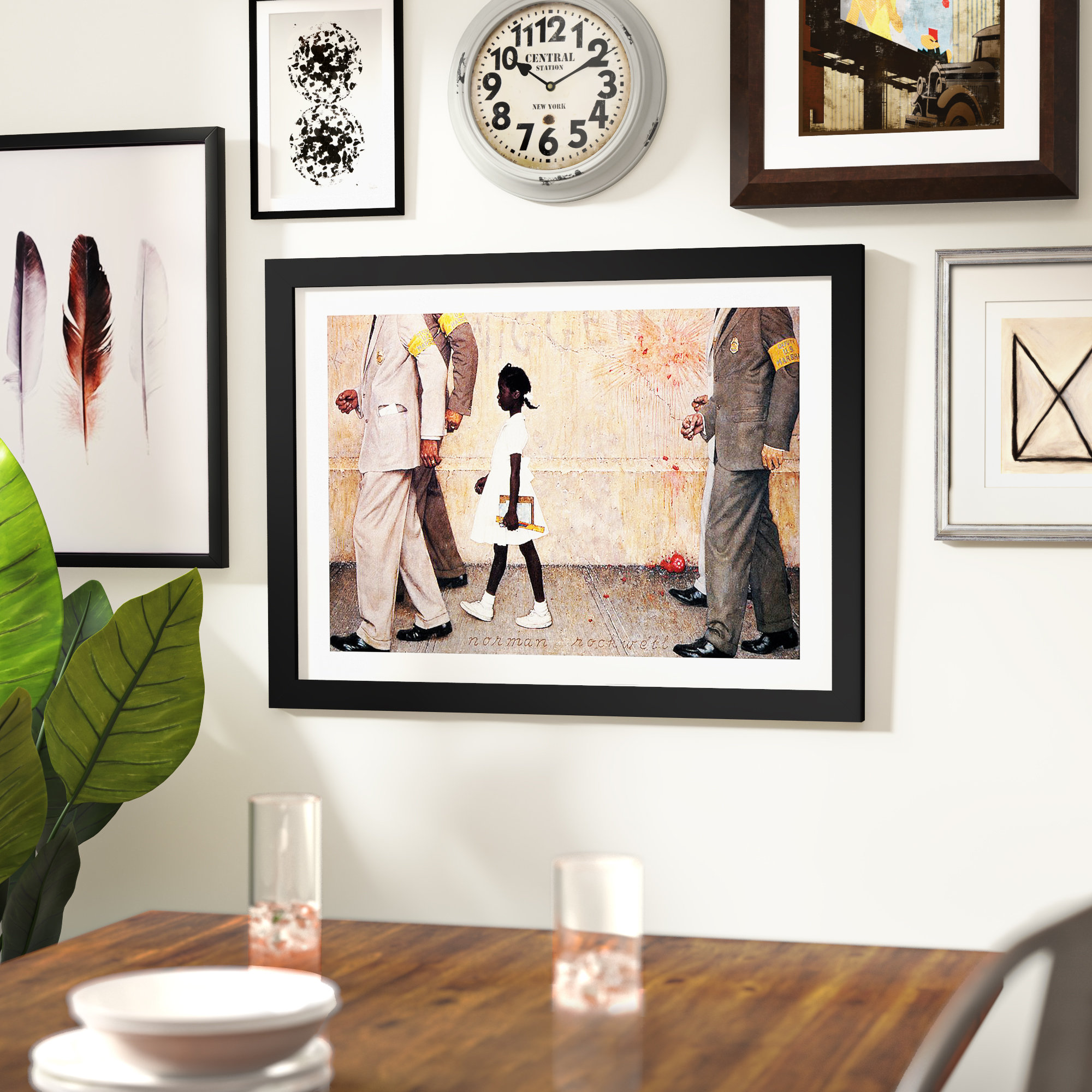 Vault W Artwork The Problem We All Live with (Ruby Bridges) by Norman ...