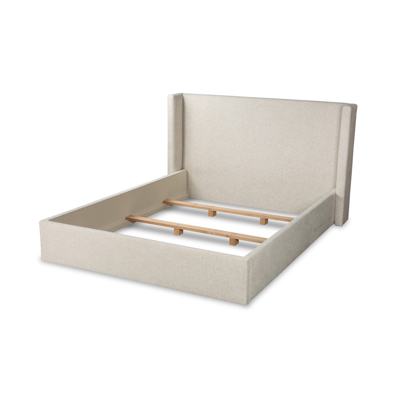 Moss Studio Chloe Upholstered Wingback Bed | Wayfair