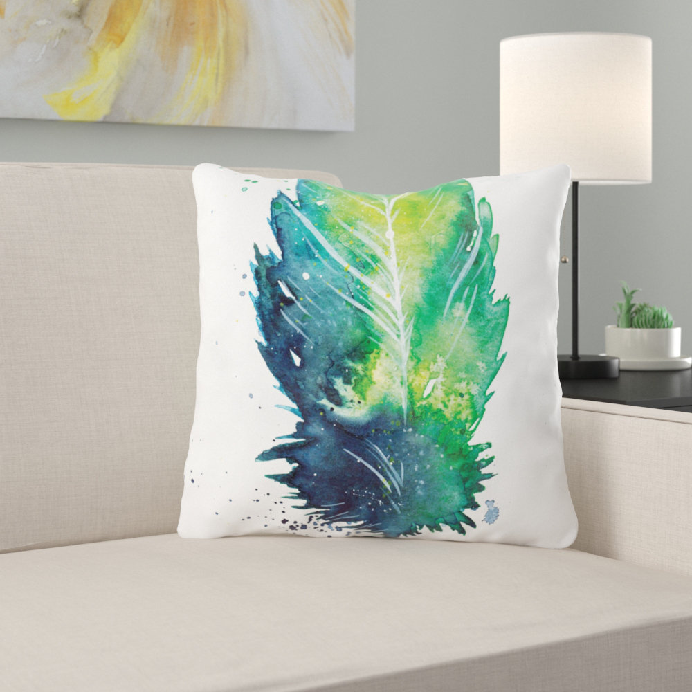 Rug Tycoon Feather Throw Pillow | Wayfair