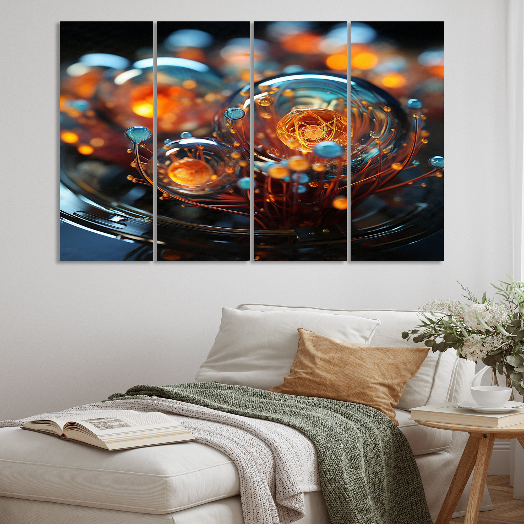 Ebern Designs 3D Molecules Microscopic Wonders II - Abstract Shapes ...