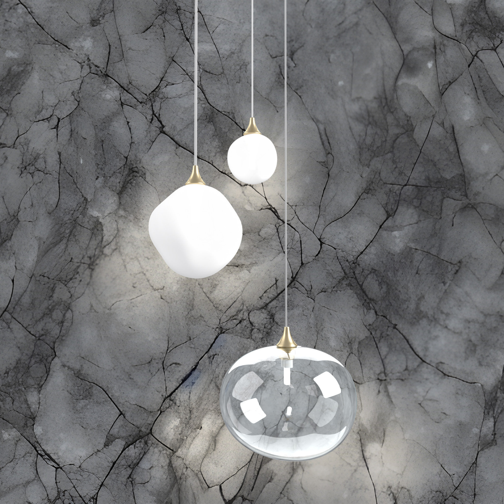 Galilee Lighting Allure 3 - Light Cluster Pendant | Perigold
