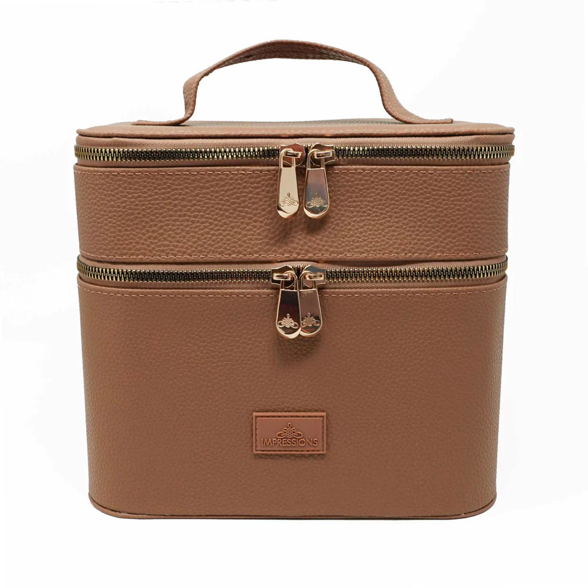 IMPRESSIONS VANITY · COMPANY 2 Tiered Travel Cosmetic Case for Women ...