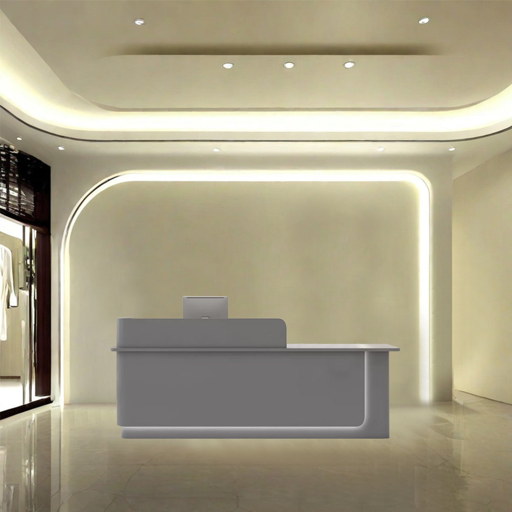 Artistic Soul XKX Premium Furniture Rectangular Modern Front Desk ...