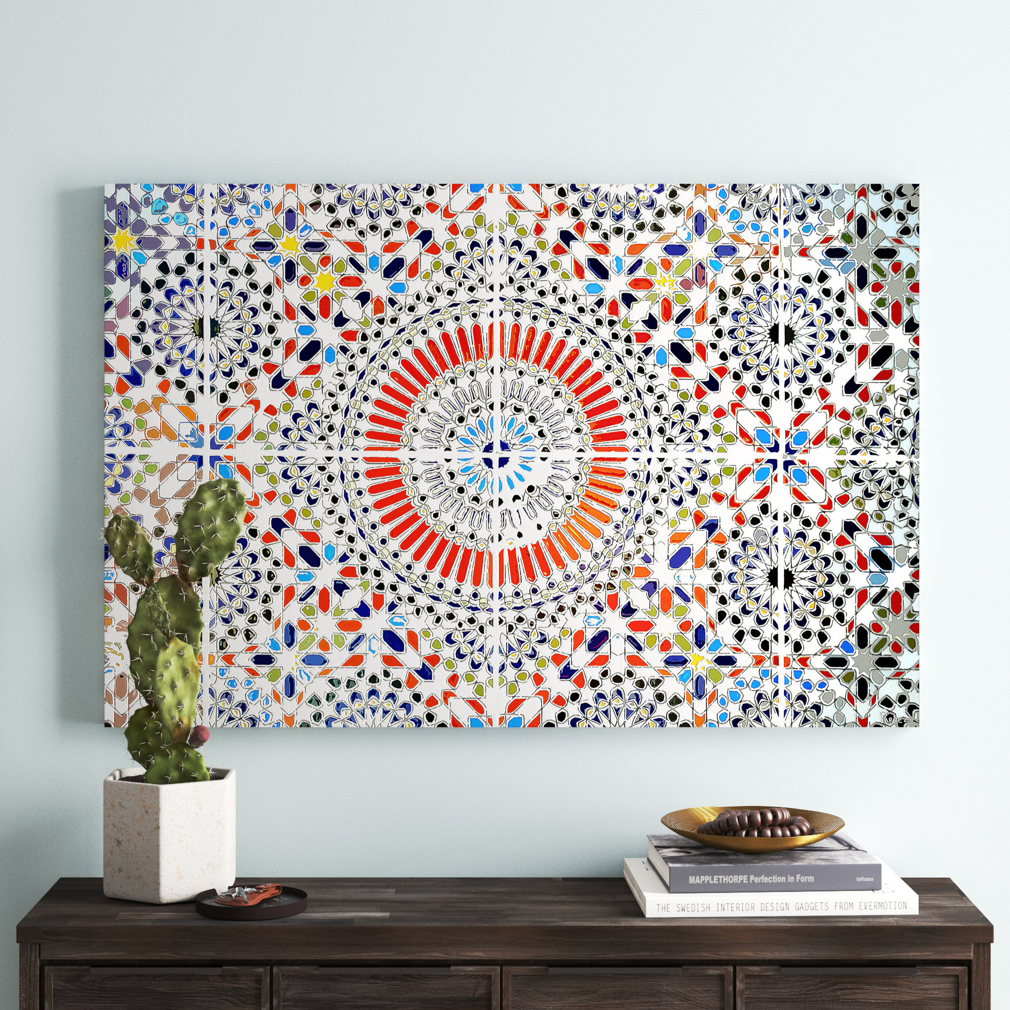 Bungalow Rose 'Kortoba' by Parvez Taj Painting Print on Wrapped Canvas ...