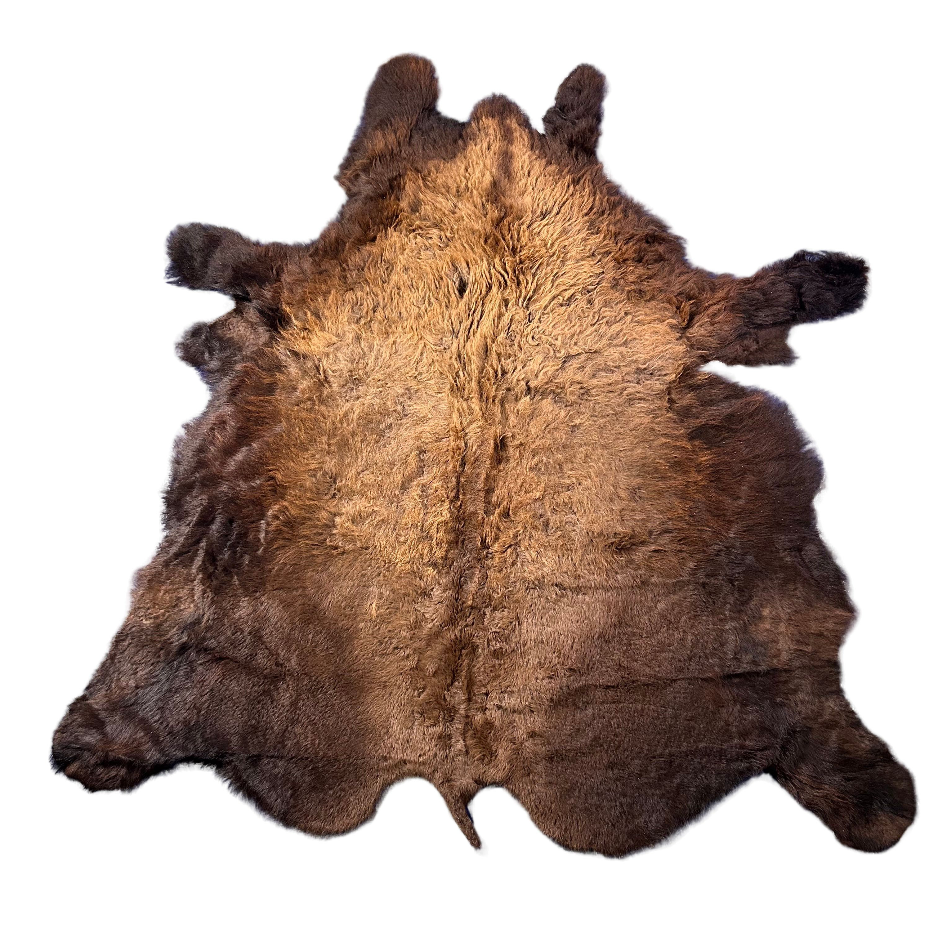 Cowhides USA Real Bison Skin Rug | Wayfair
