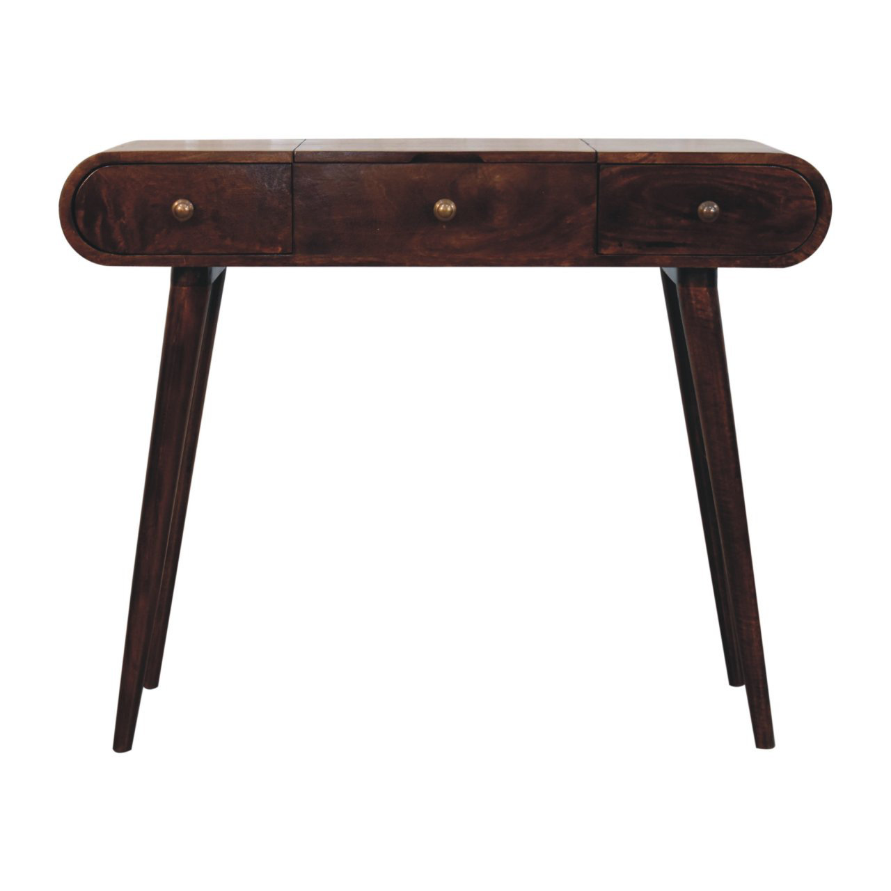 Artisan Furniture Caramel Round Dressing Table | Wayfair