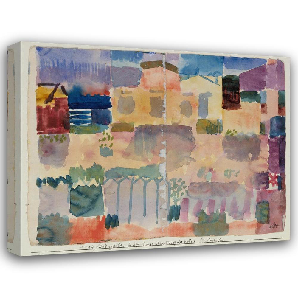 George Oliver "Garden in St. Germain, the European Quarter near Tunis ...