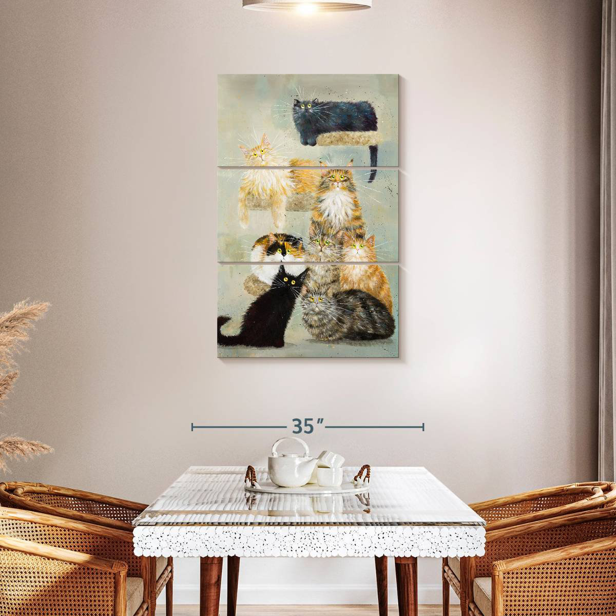 Ebern Designs Brampt The Haynes Cats | Wayfair