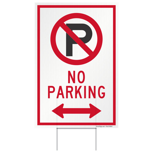 SmartSign No Parking Sign | Wayfair