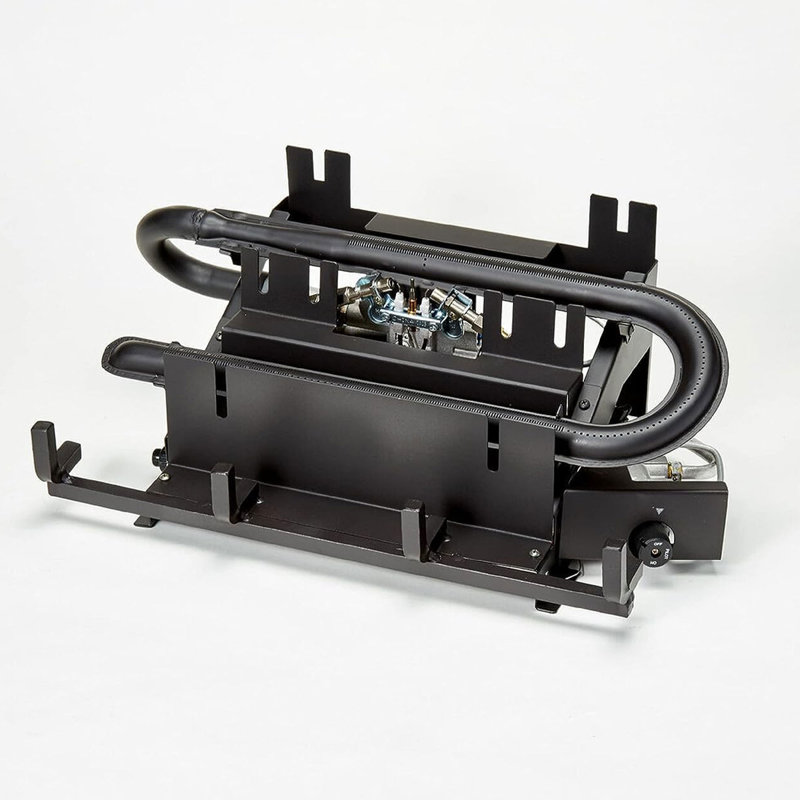 Duluth Forge Ventless Dual Fuel Gas Log Set - 18 in. Split Red Oak ...