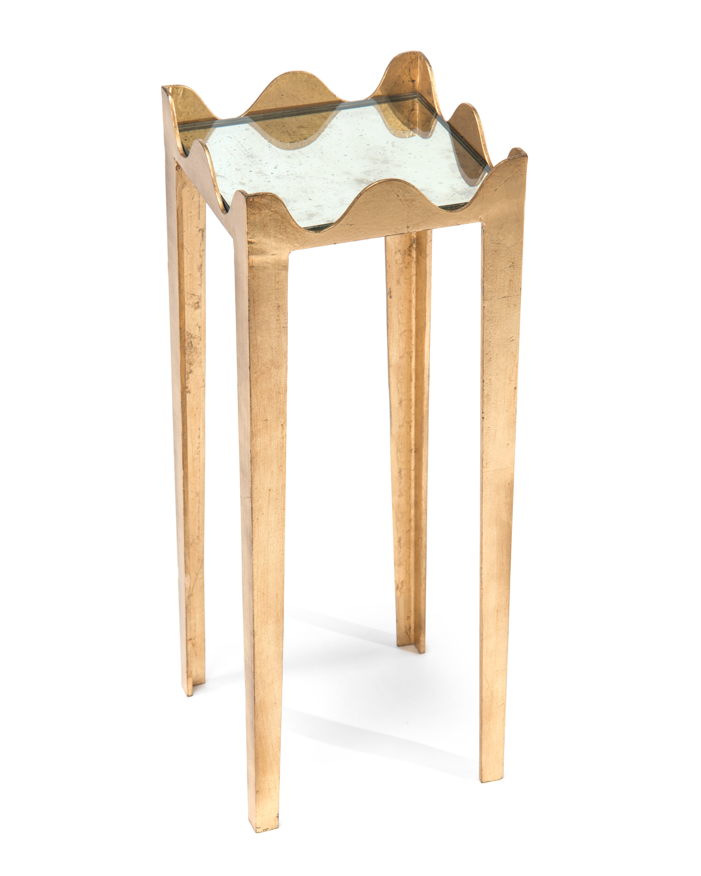 John-Richard Scalloped End Table | Wayfair