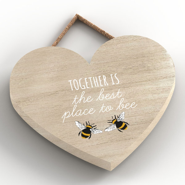 Happy Larry Bee Together Is the Best Wall Décor | Wayfair.co.uk