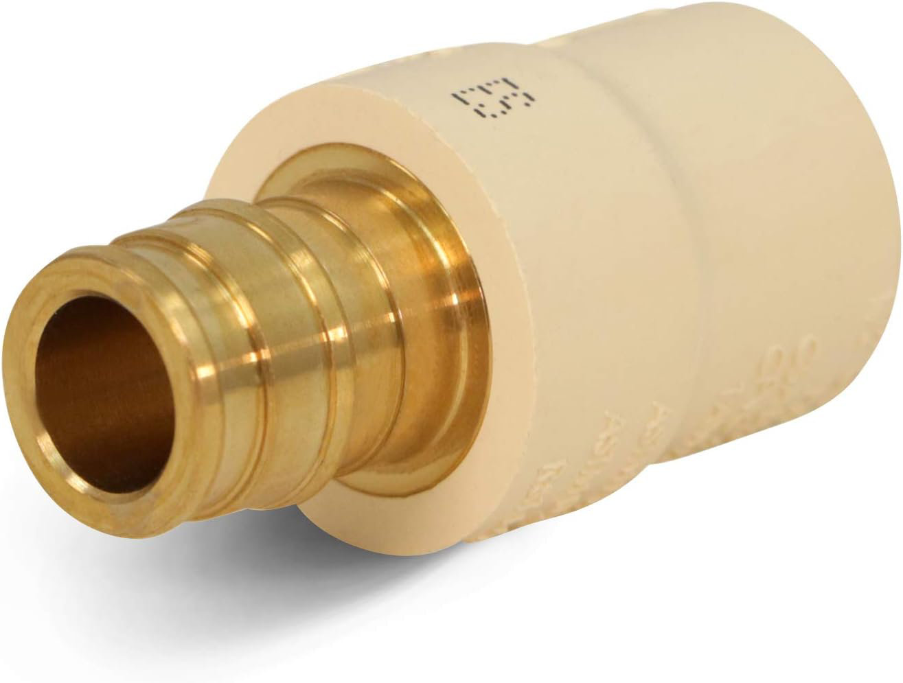 Supply Giant Brass Adapter Pex A x CPVC 1" Socket Coupling, Lead-Free ...