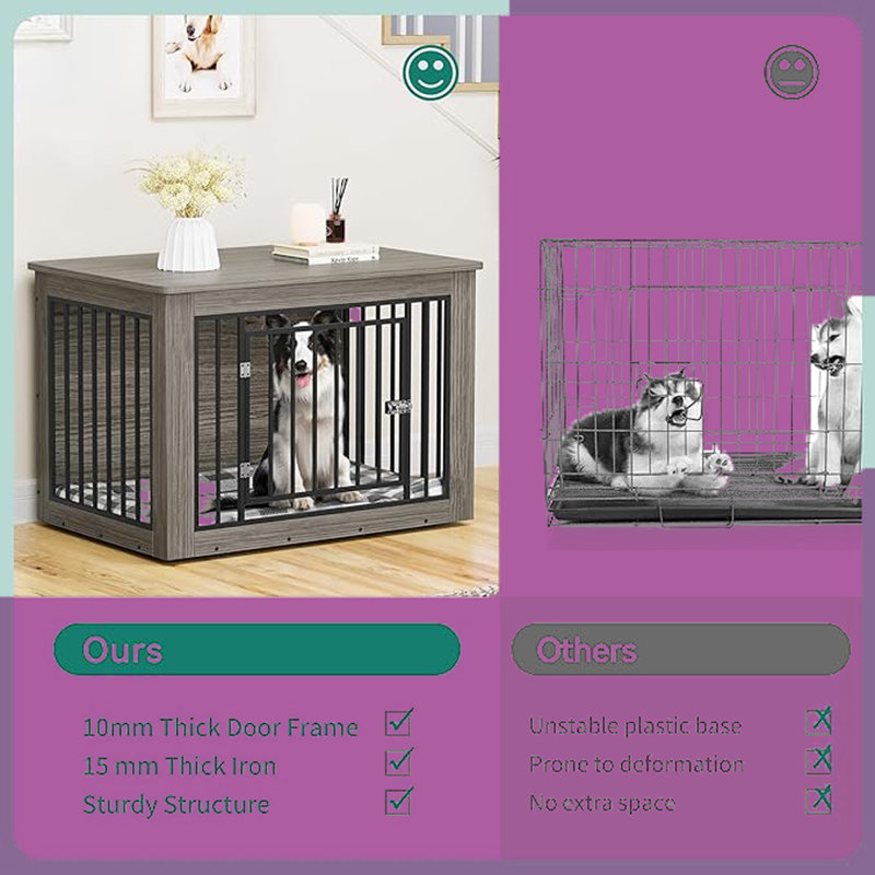 XY Dog Crate Furniture | Wayfair