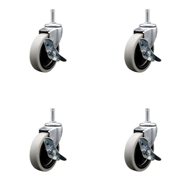 Service Caster Cart Swivel Caster Locking Replacement | Wayfair