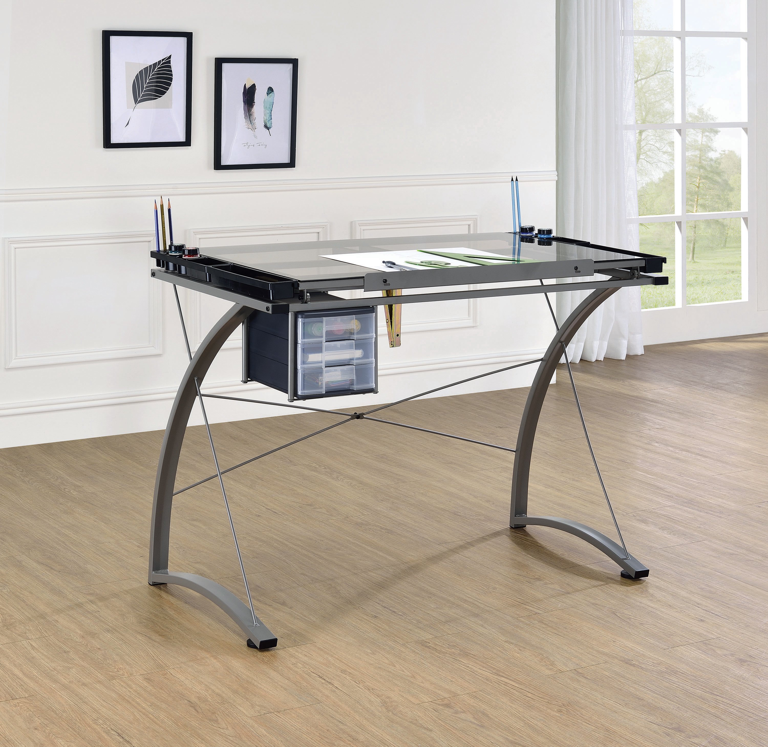 Ebern Designs Esser Drafting Table | Wayfair