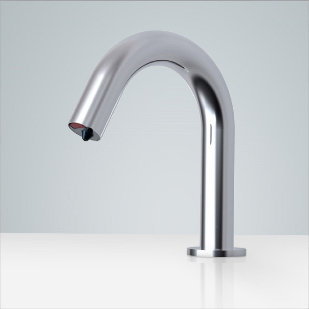 FontanaShowers FS1891 Automatic Sensor Faucet and Soap Dispenser Chrome ...