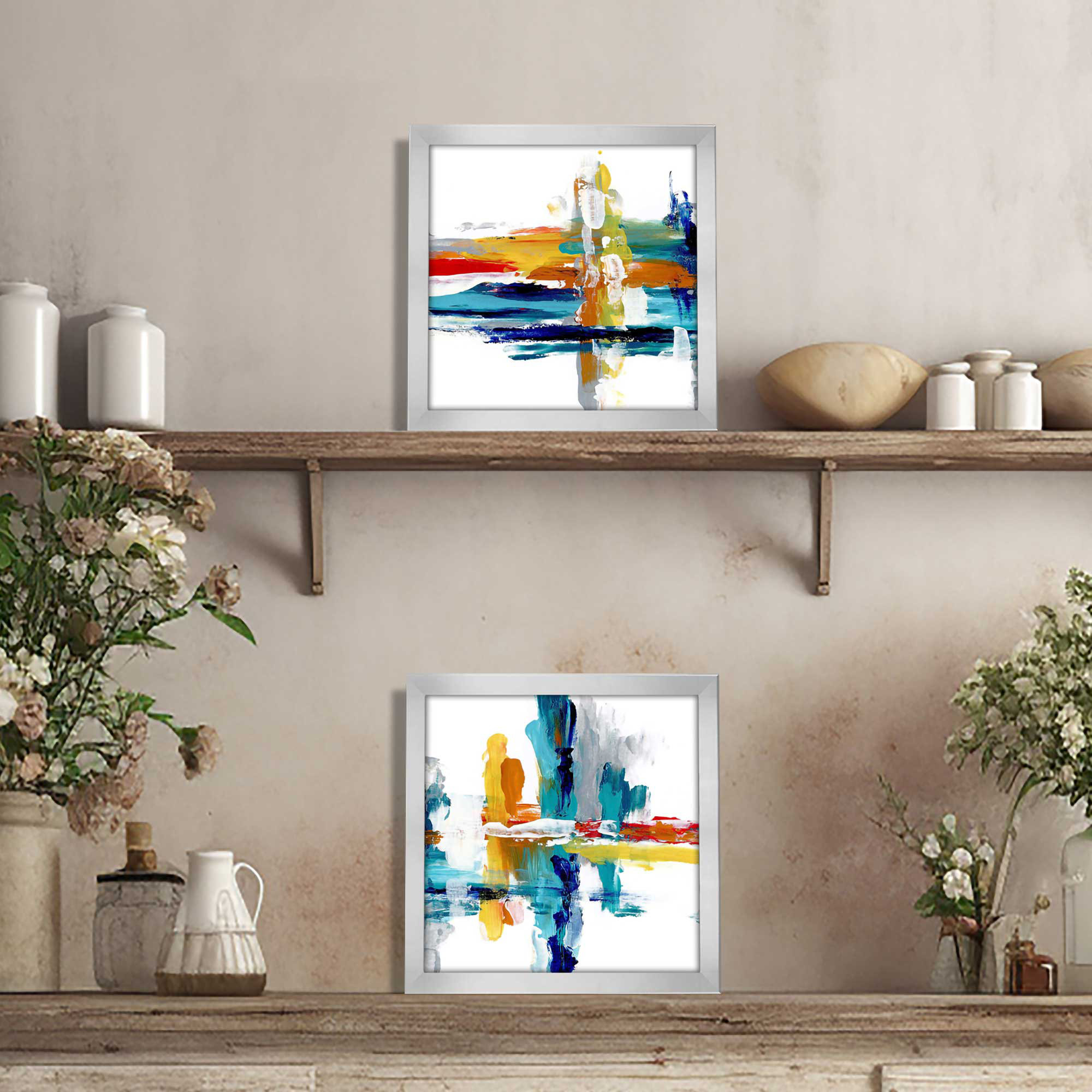 Wrought Studio " CaptIVe Color " 2 - Pieces | Wayfair