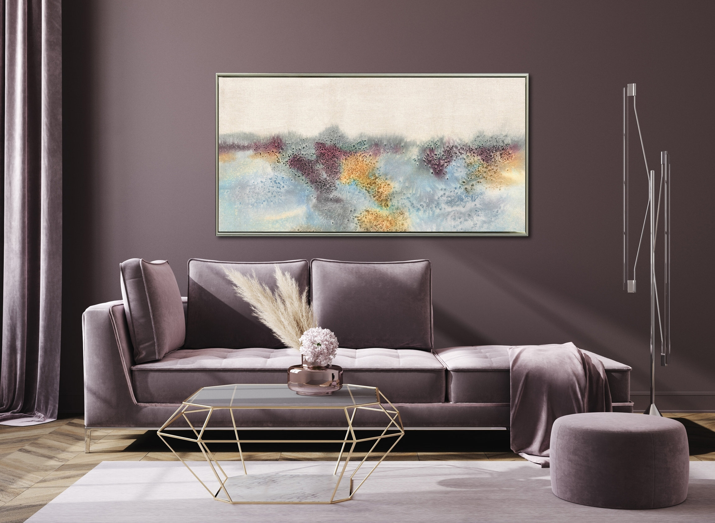 Red Barrel Studio® Sandy Spectrum Canvas Wall Art | Wayfair