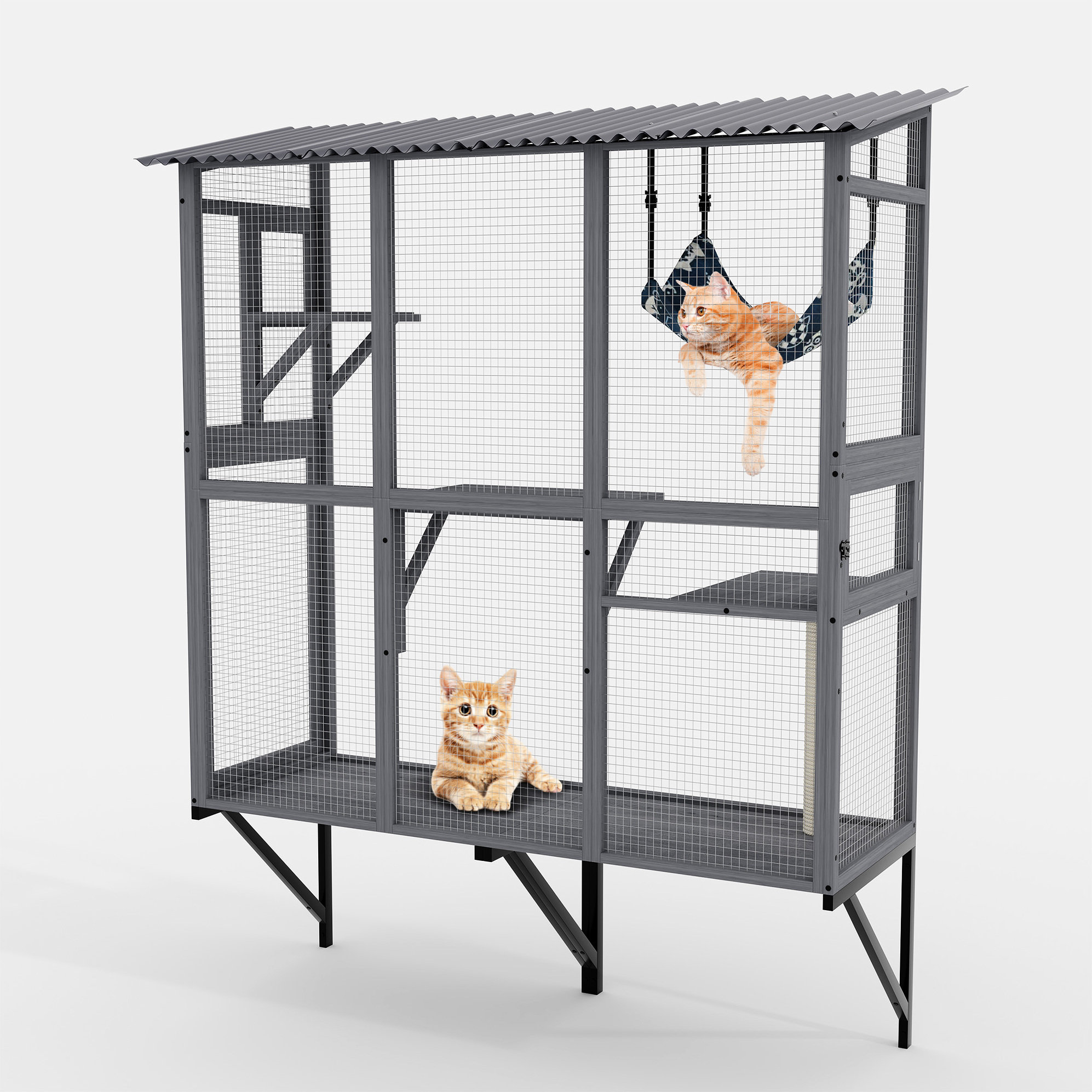 Hokku Designs Spacious Multi-Level Window - Connectable Indoor-Outdoor ...