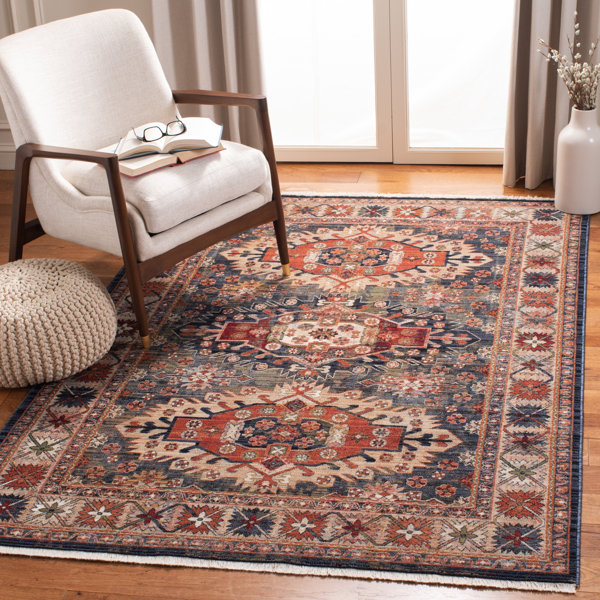 Loon Peak® Kiernan Oriental Rust/Gray Area Rug & Reviews | Wayfair