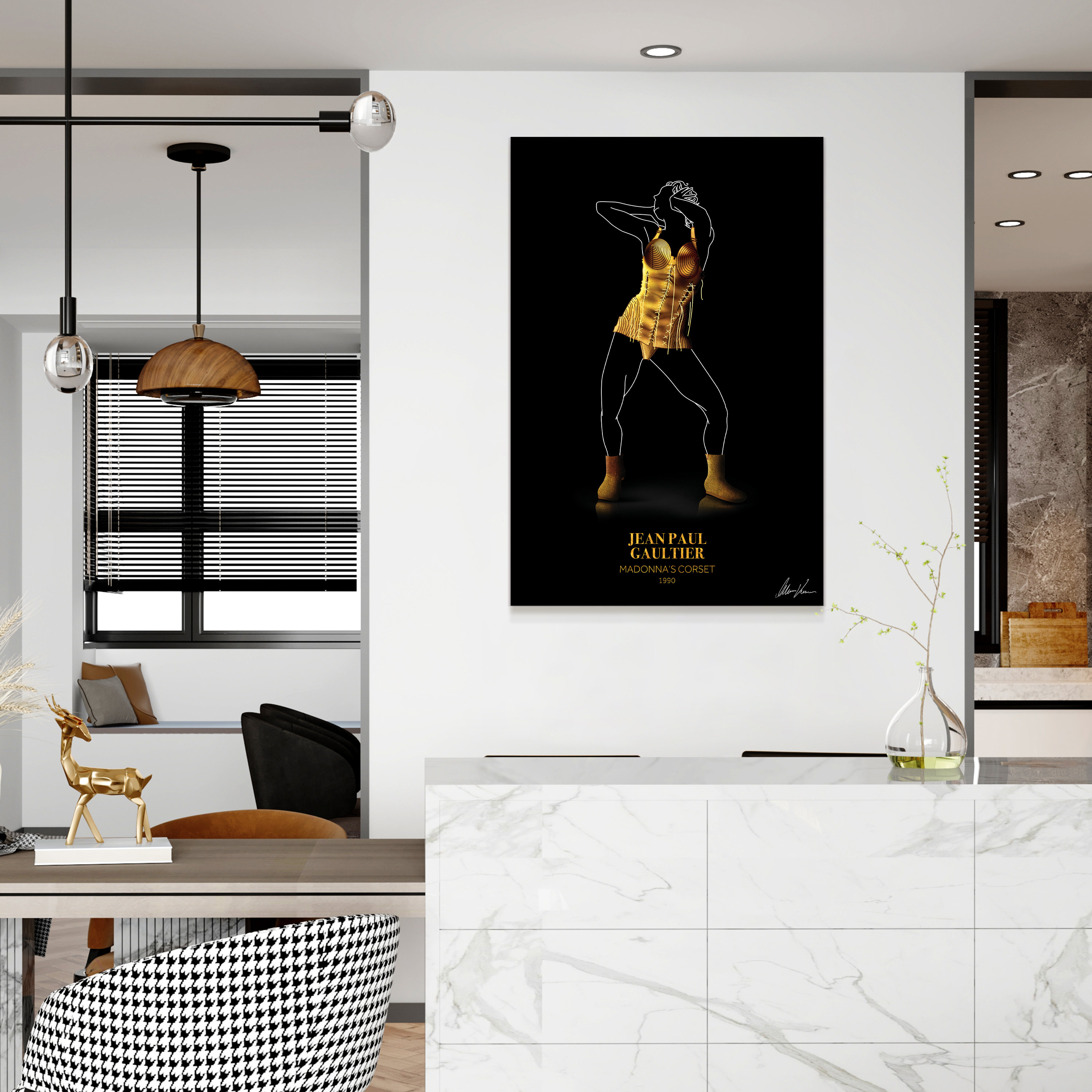 Empire Art Direct "Fashionable Pasarela Look Book" Frameless Free ...
