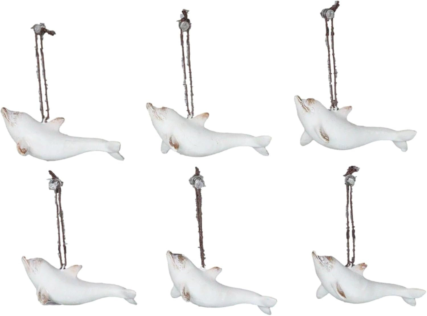 Winston Porter Set Of 6 Antique Dolphins Ocean Marine Wall Hanging ...