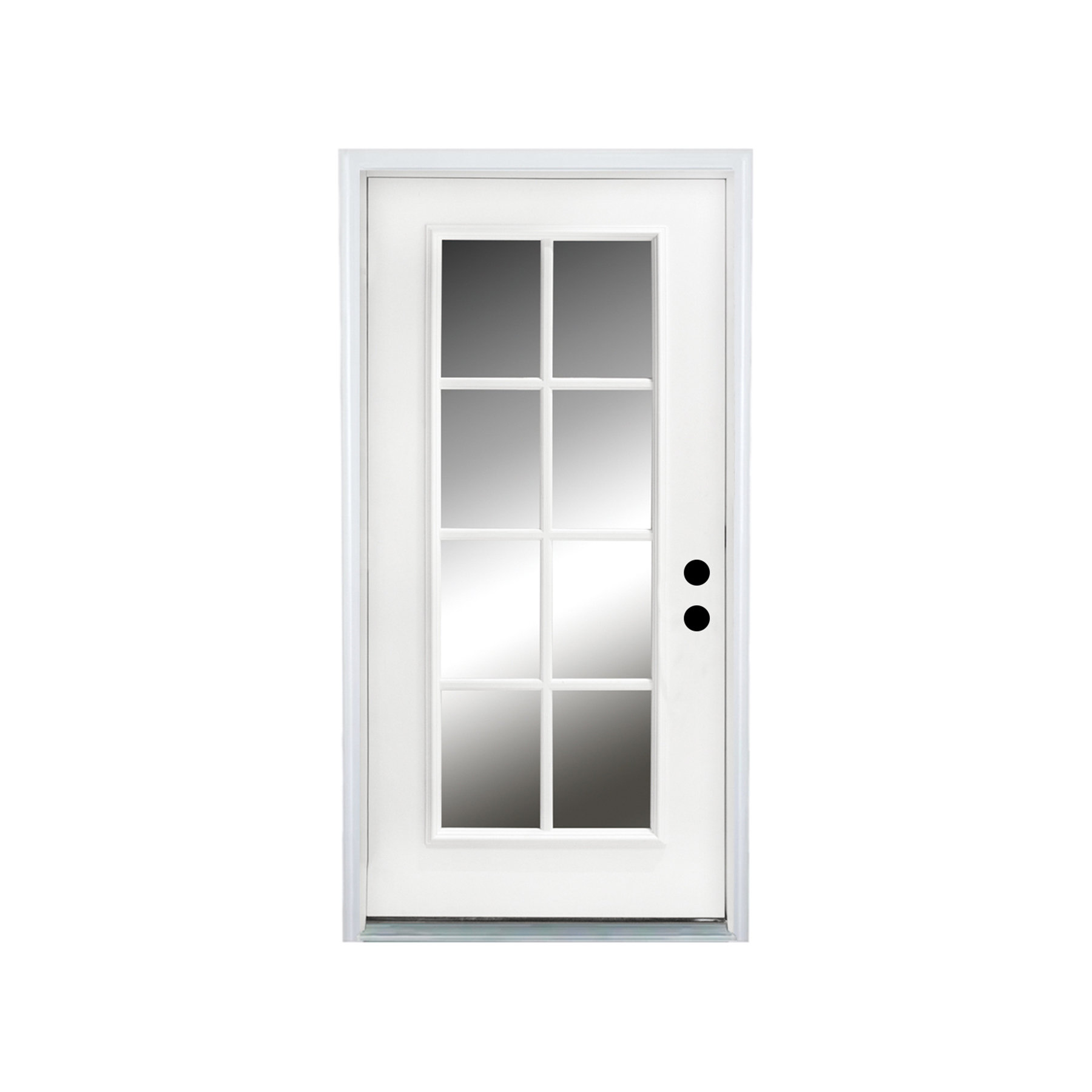 TONY'S APPLIANCES Full-Lite Glass Fibreglass Entry Door - Wayfair Canada
