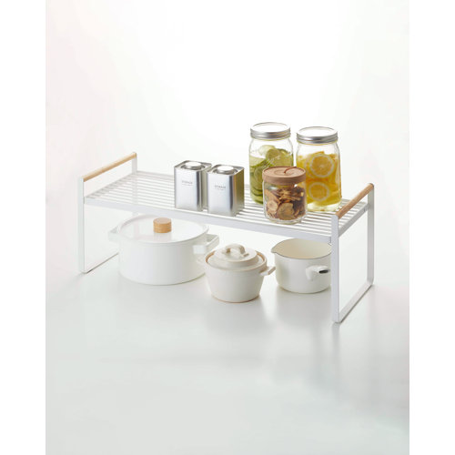 Yamazaki Home Wired Organizer Rack - Kitchen Storage Shelves, Steel ...