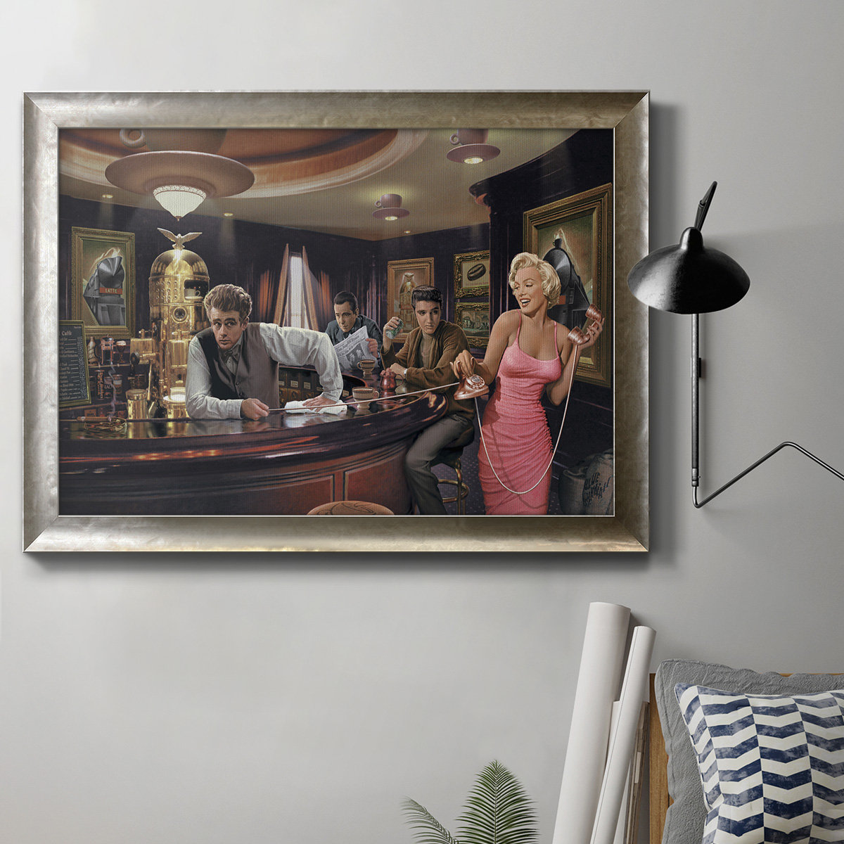 Winston Porter Java Dreams Premium Framed Canvas- Ready To Hang ...