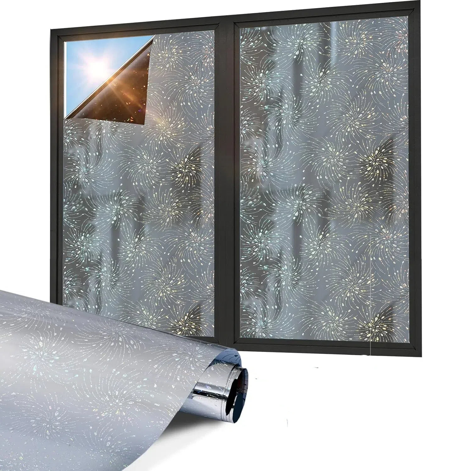 Wrought Studio™ Decorative Window Privacy Film With Free Installation ...