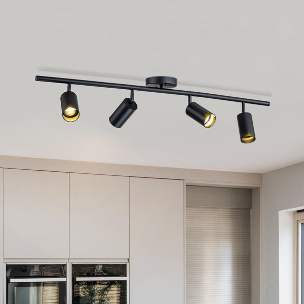 Mercer41 Gulcan 4 - Light Linear Track Flush Mount Lighting & Reviews ...