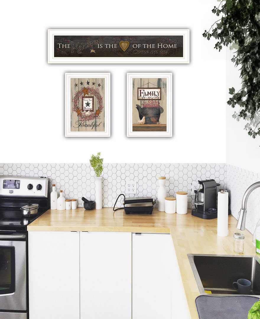 Trinx "The Primitive Kitchen vignette" 3-Piece | Wayfair