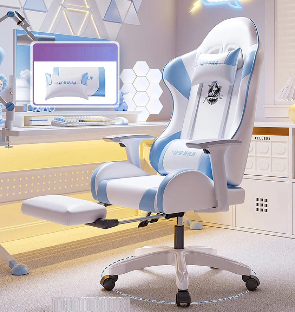 Paws Ark Genuine Leather Gaming Chair | Wayfair.co.uk