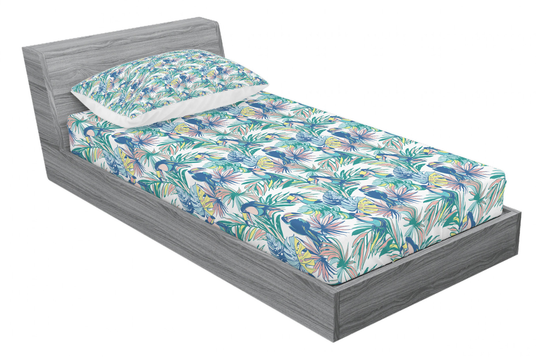 Ambesonne Tropical Microfiber Sheet Set | Wayfair