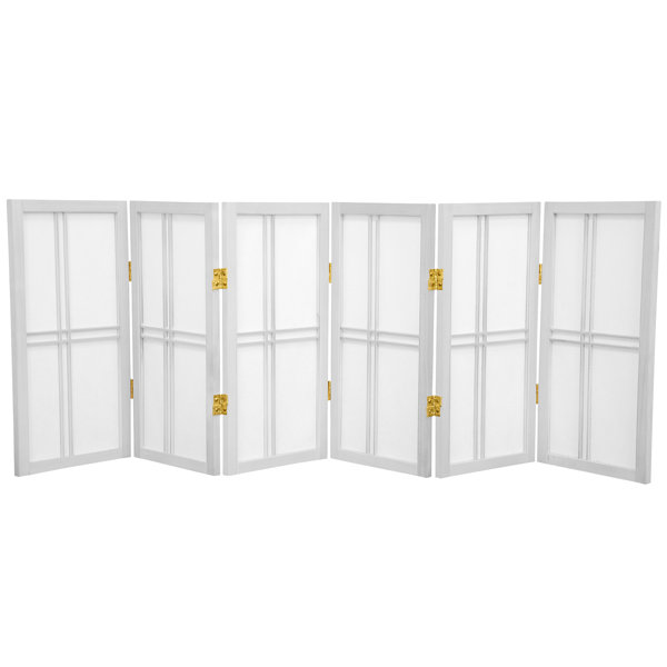 Winston Porter Keitez 24" H Short Folding Screen & Reviews | Wayfair
