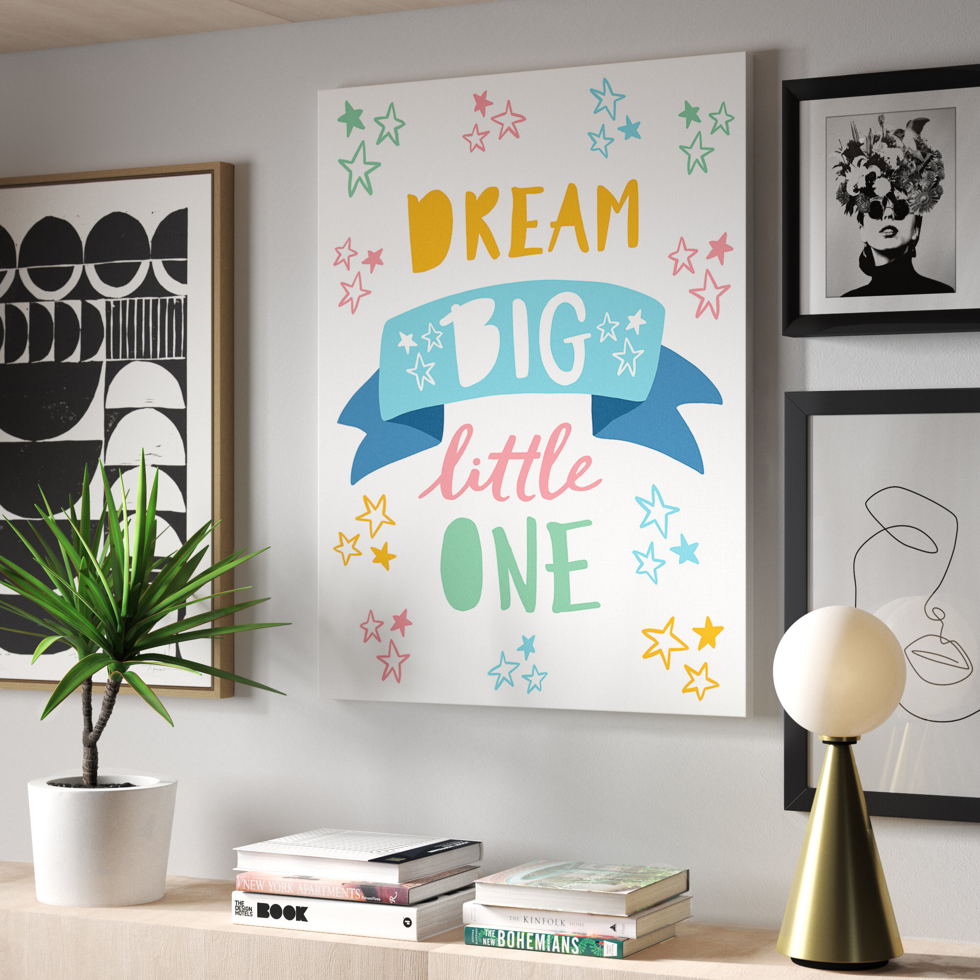 Isabelle & Max™ Adeliah Dream Big Little One Stars Letter, Monograms ...