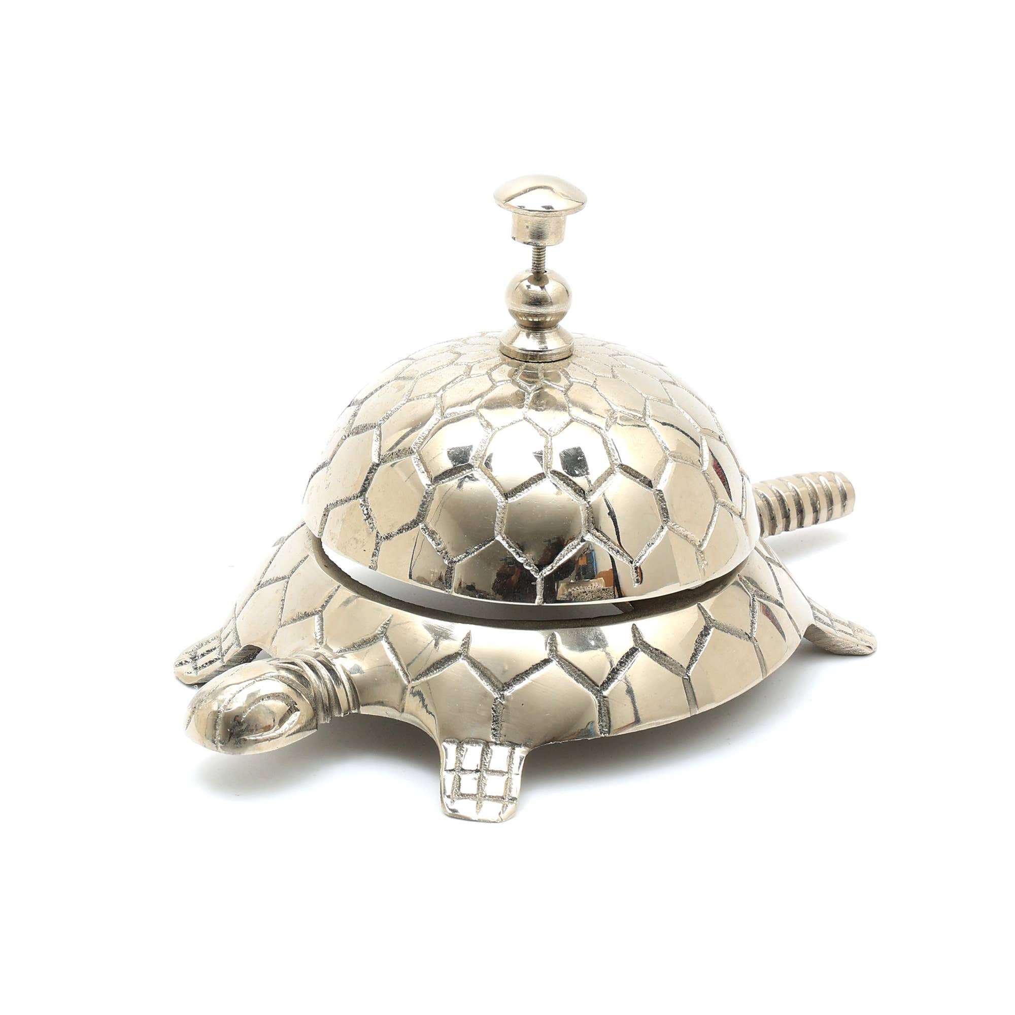 Bay Isle Home™ Decorative Aluminium Desk Bell in Turtle Shape-7.5" Dia ...
