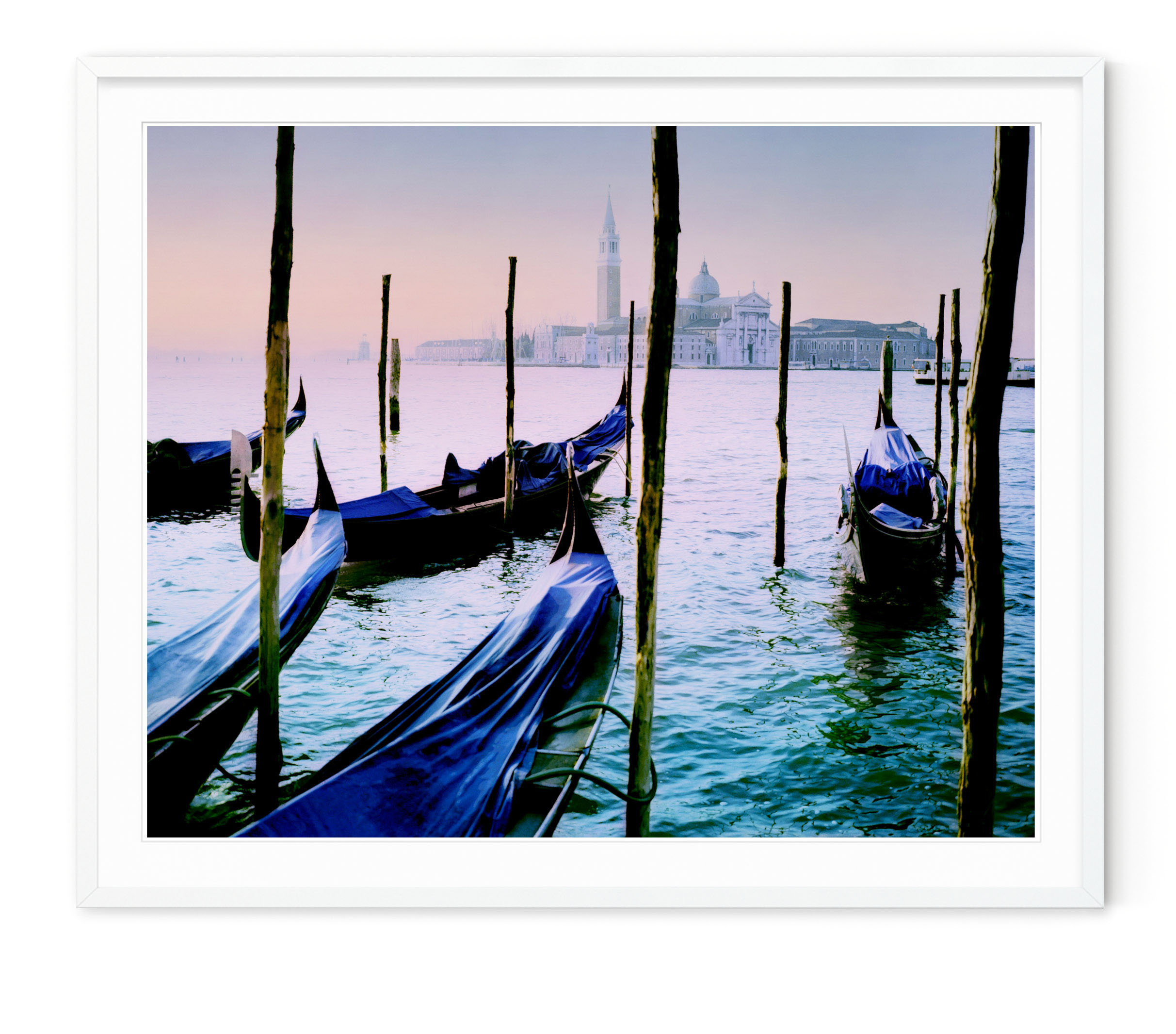 Robin Riley Photography Gondolas at Dawn - Picture Frame Photograph ...