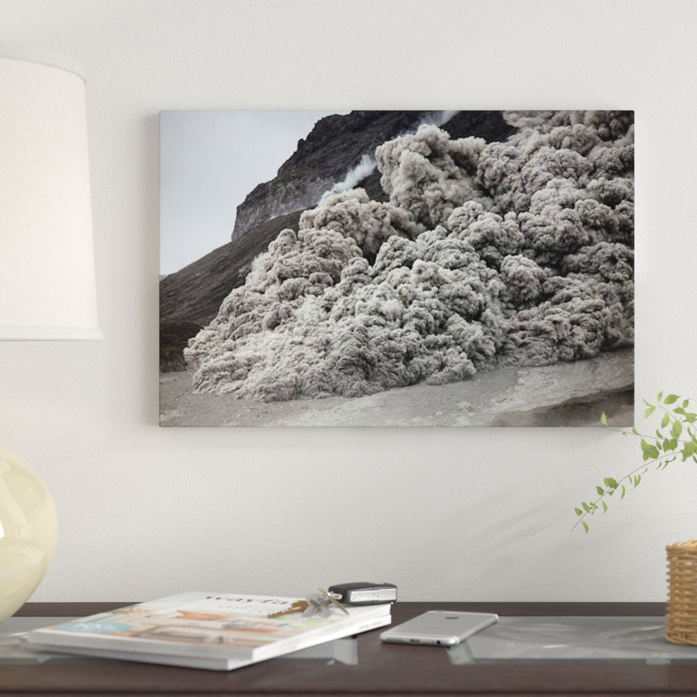 East Urban Home 'Pyroclastic Flow Descending the Flank of Soufriere ...
