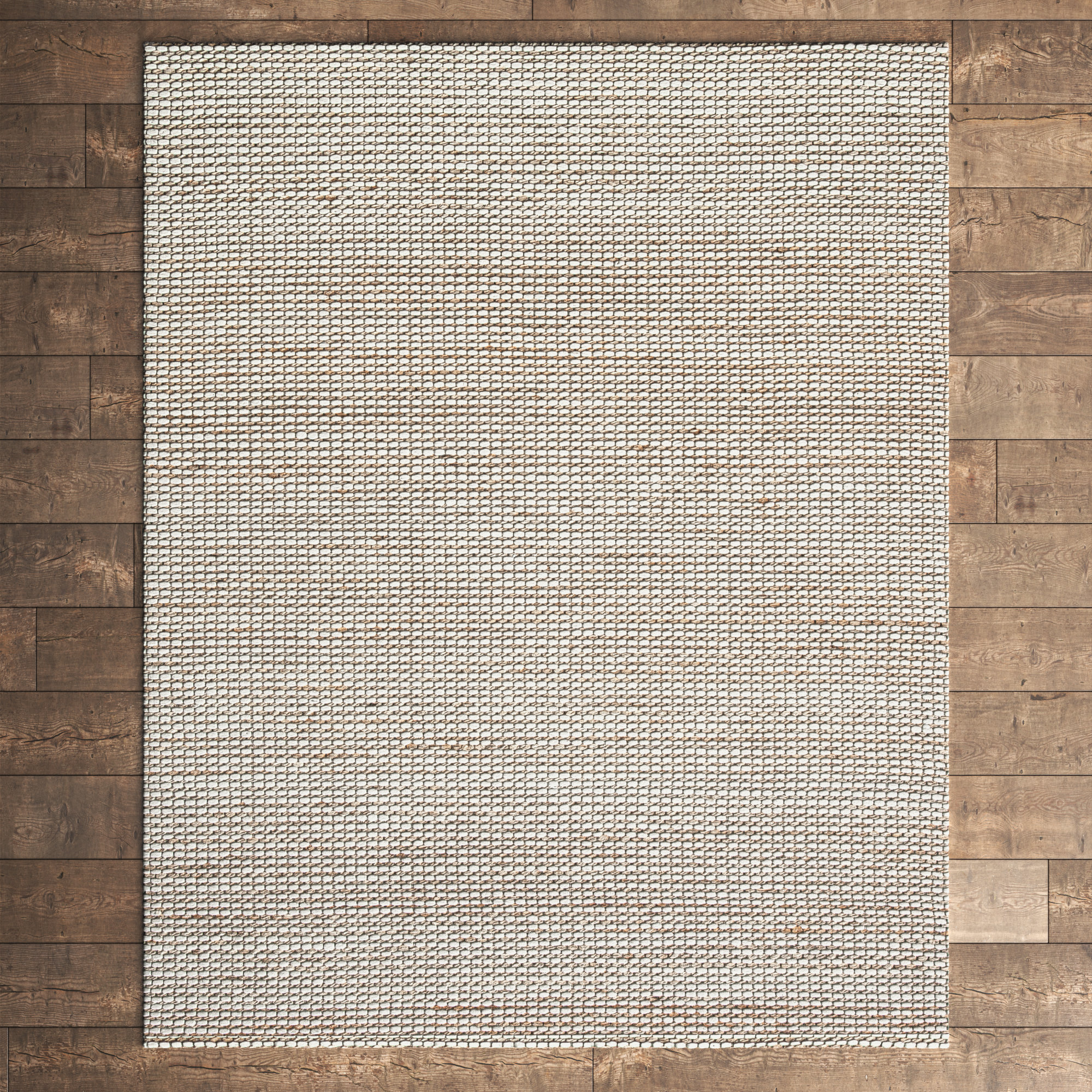 Kelly Clarkson Home Lyre Handmade Tufted Natural/Ivory Area Rug ...