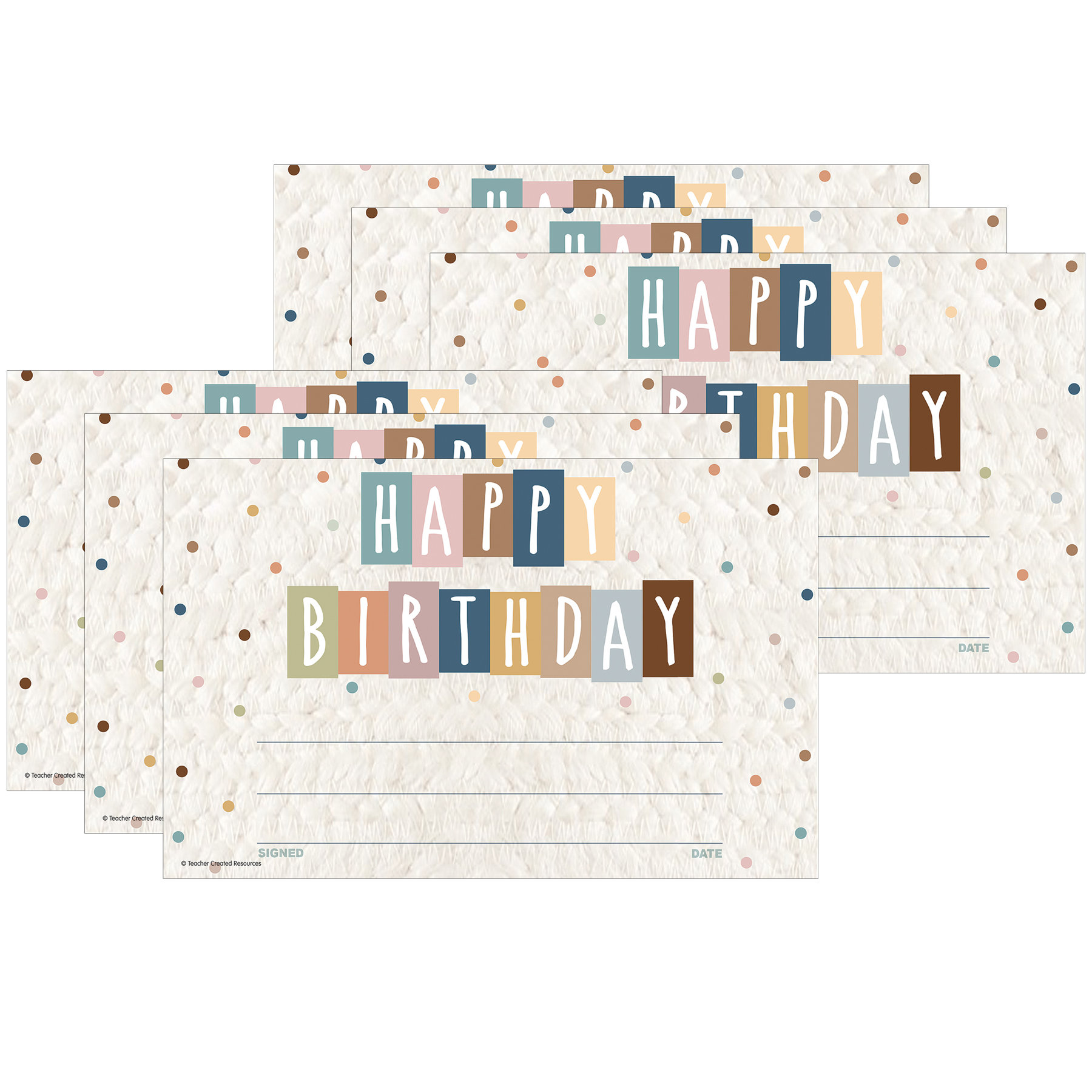 Teacher Created Resources Prix de joyeux anniversaire «Tout le monde ...