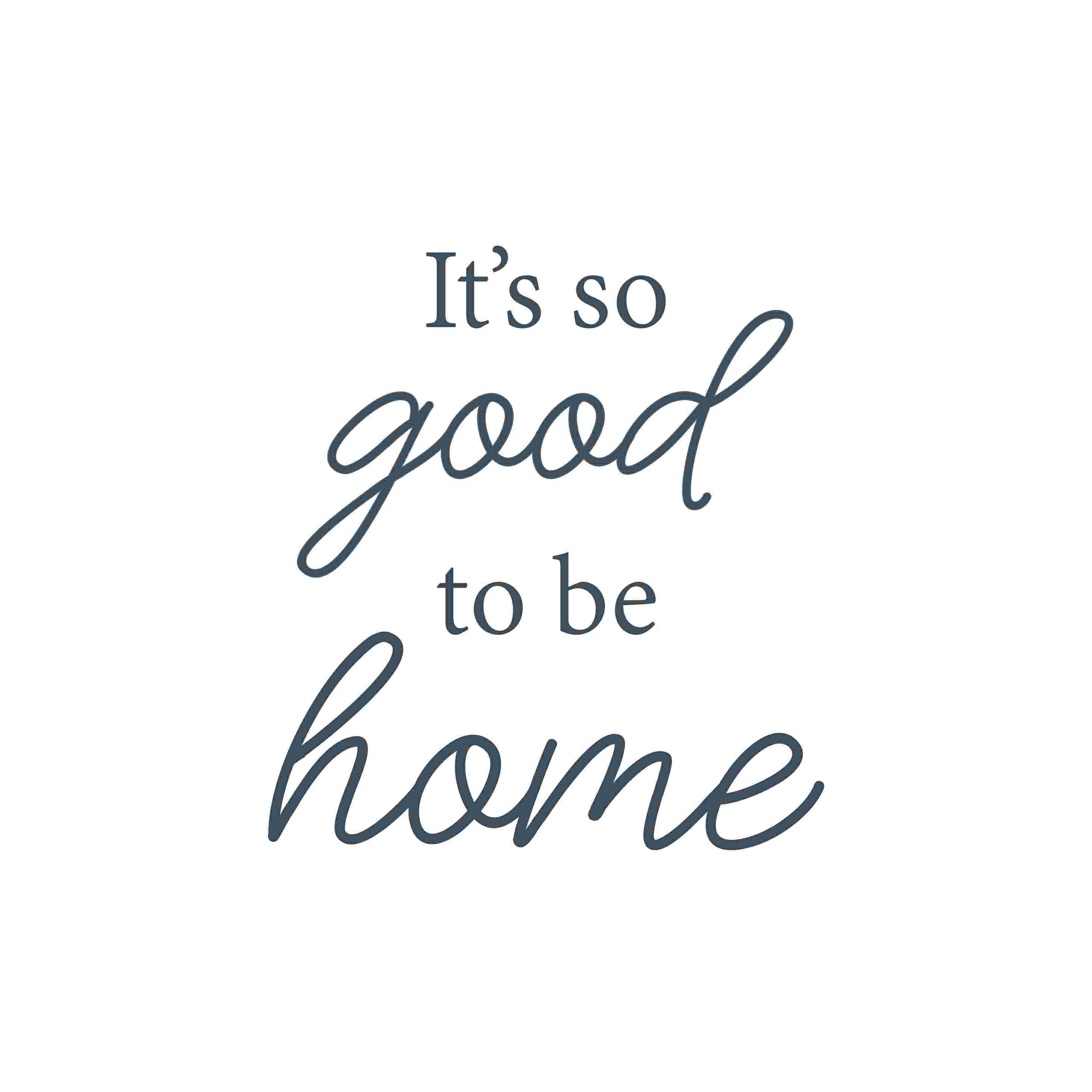 Trinx It's so Good to Be Home 3 - Wrapped Canvas Painting | Wayfair